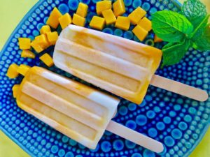 Mango Cream Popsicles - My Lilikoi Kitchen