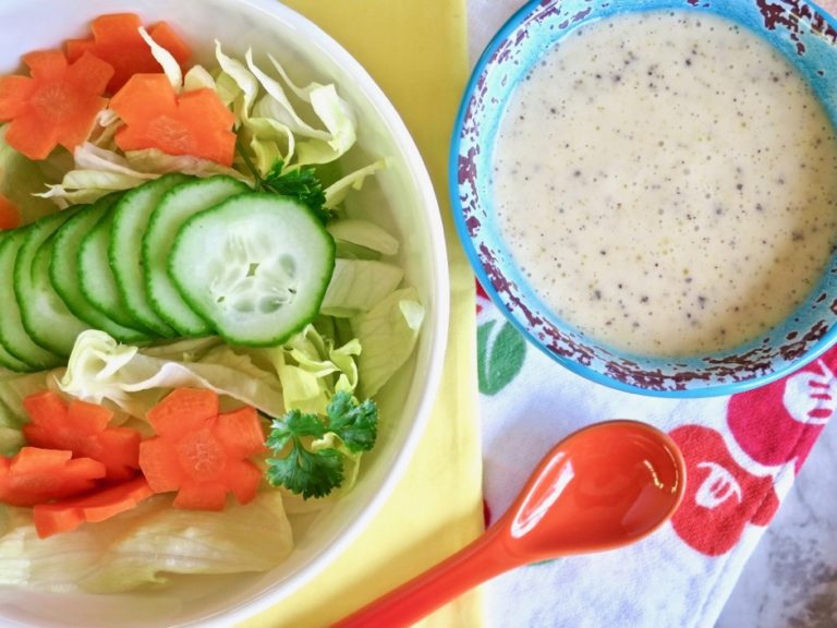 Papaya Seed Dressing - My Lilikoi Kitchen