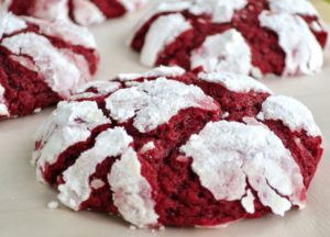 Red Velvet Crinkle Cookies - My Lilikoi Kitchen