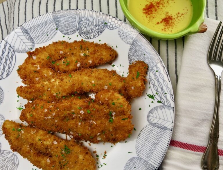 Extra Crispy Fried Chicken Tenders - My Lilikoi Kitchen