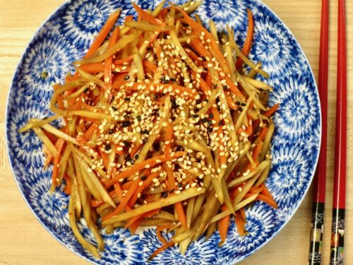 Kinpira Gobo - My Lilikoi Kitchen